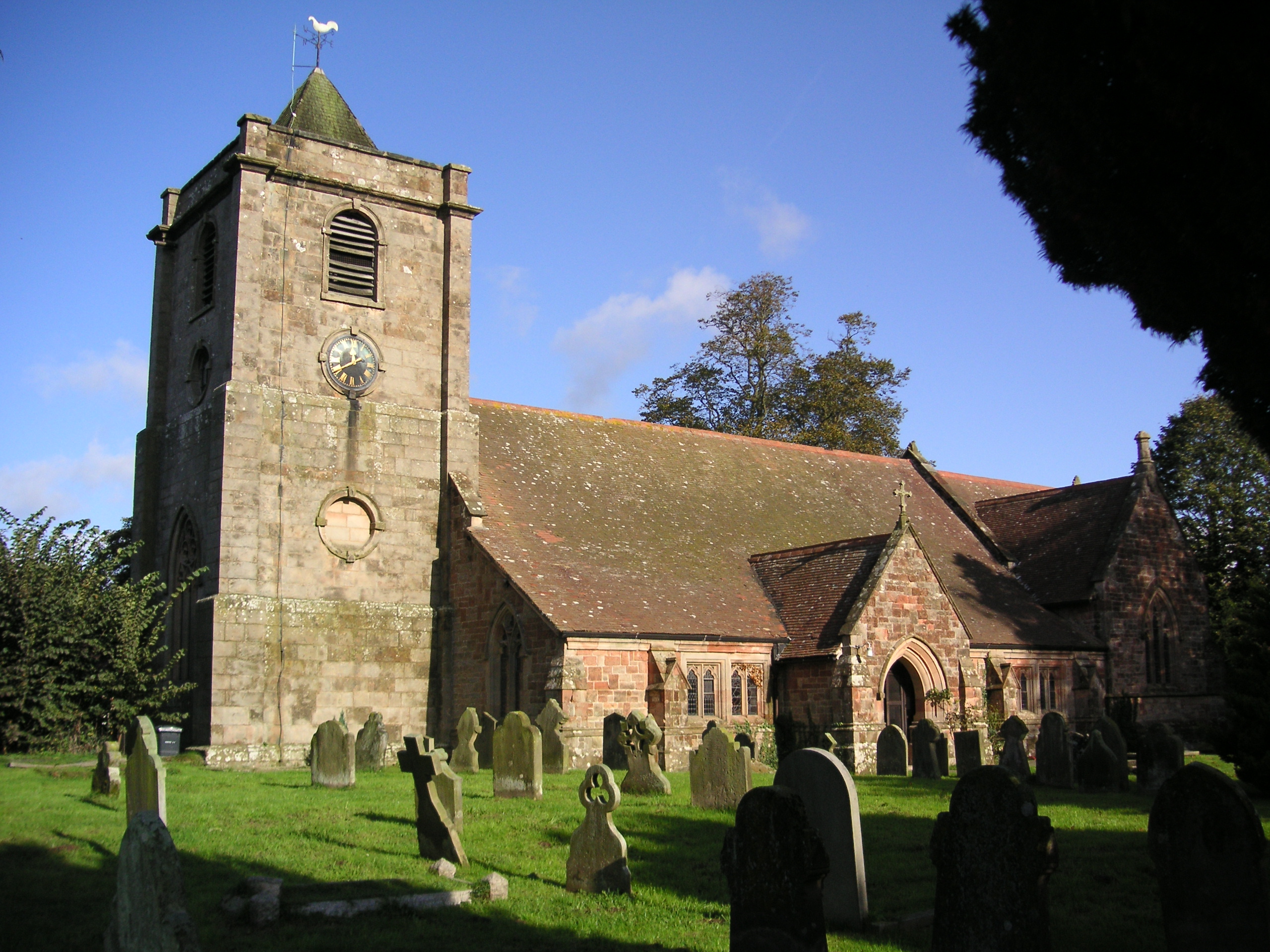 St Michaels West Felton Trafalgar Day